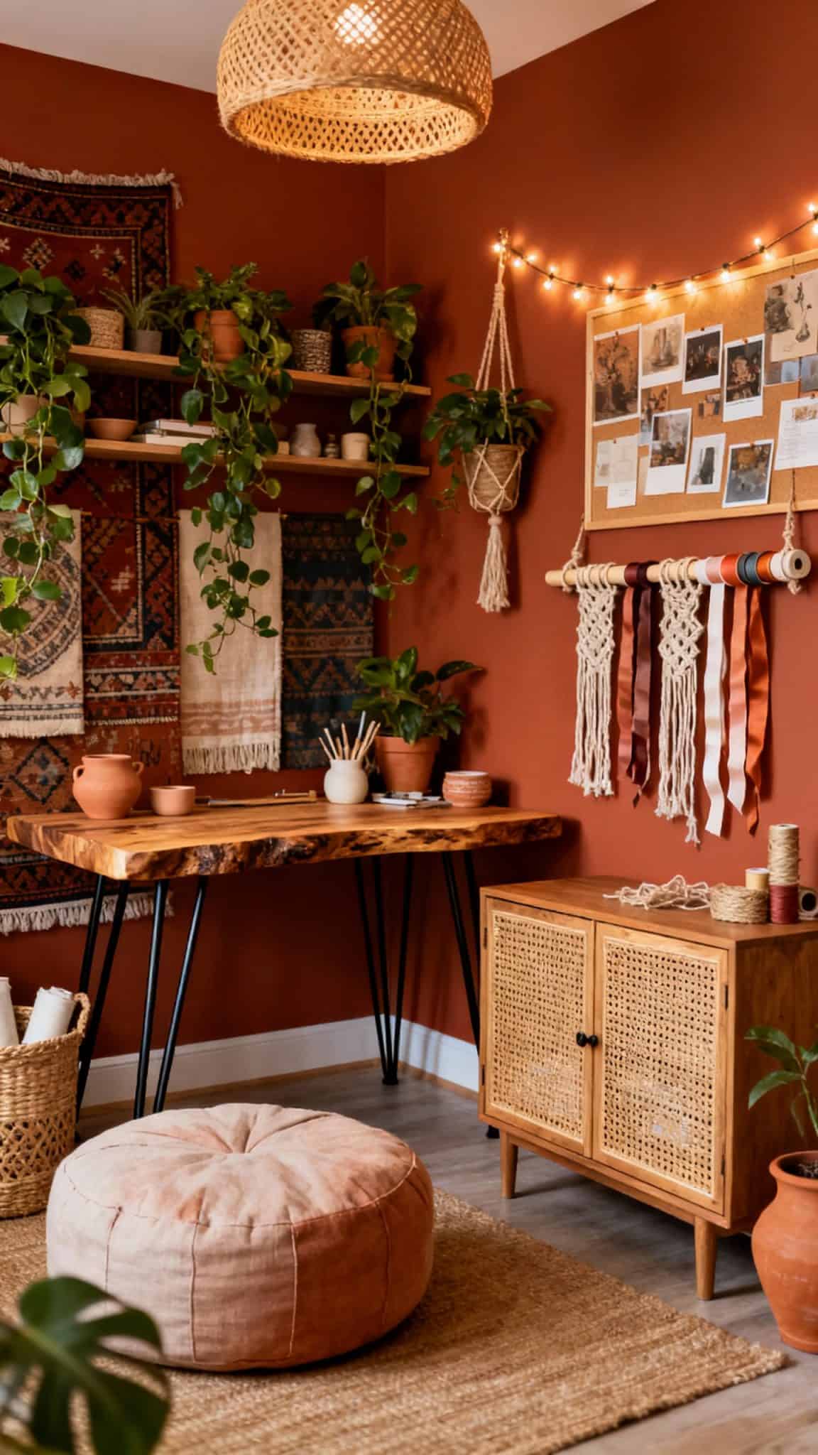 13 Craft Room Office Ideas That Turn Work Into Play - Vibrant & Cozy
