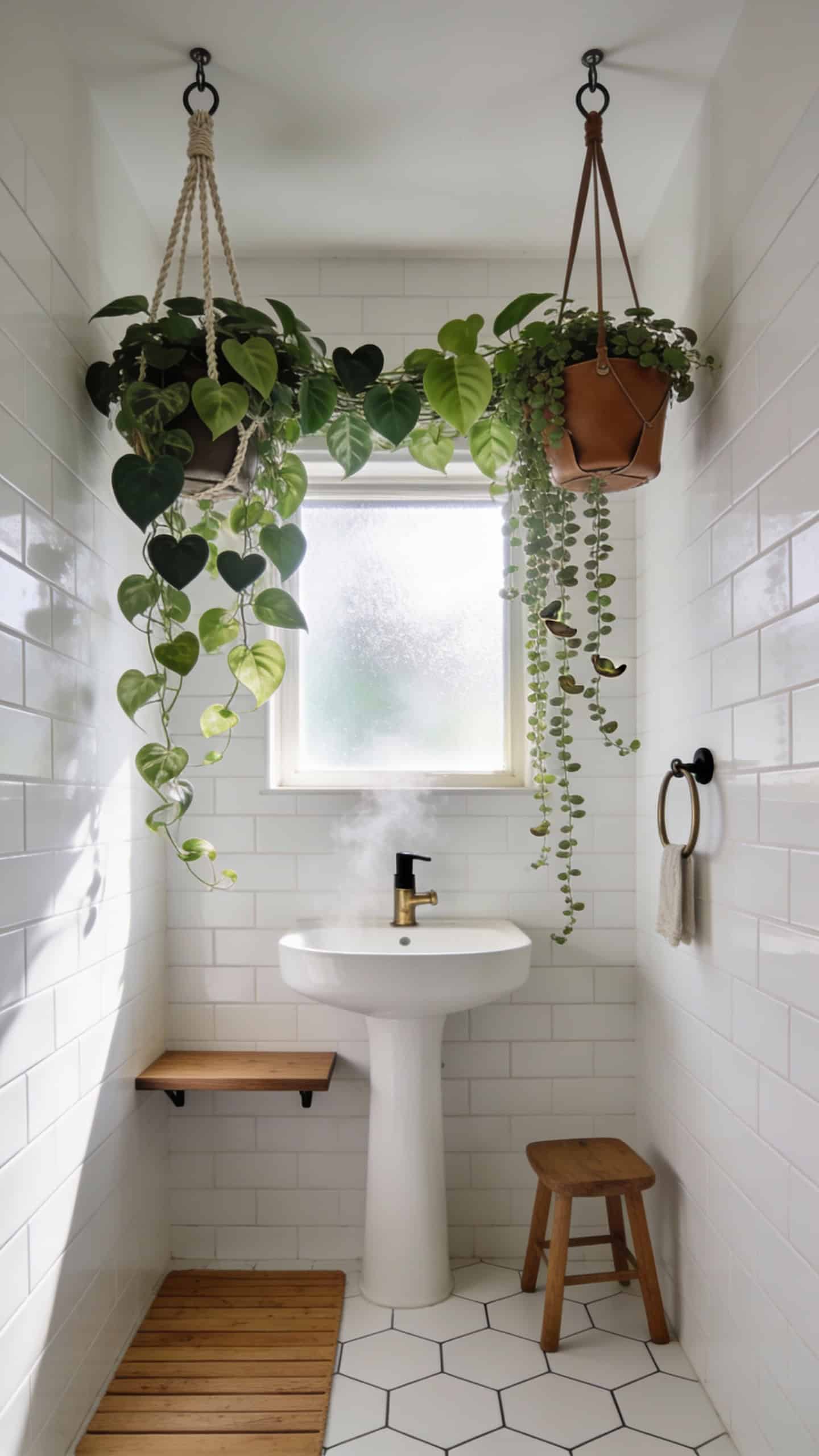 13 Bathroom Plant Decor Ideas In Small Spaces That Feel Like a Mini ...